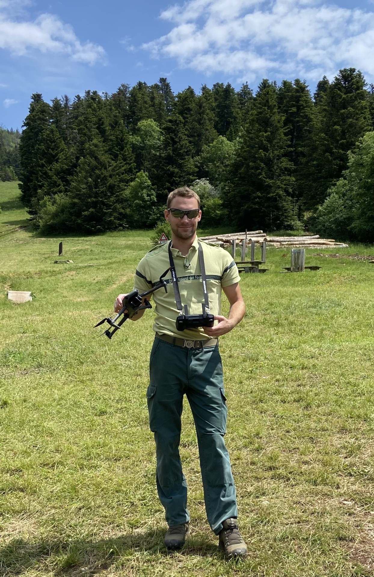Des drones au service du dépérissement des massifs - Apasec
